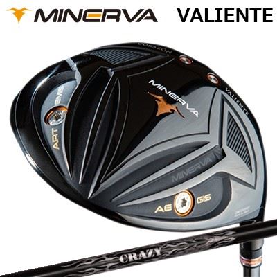 MINARVA GOLF VALIENTE DRIVERCRAZY New Royal Decoration EVOHEAD「VALIENTE」とはスペイン語で『勇敢』を意味し、「より遠くへ」、「より正確に」…失敗を恐れない強い心で、狙った...