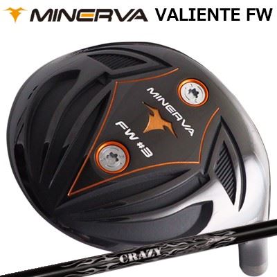 MINARVA GOLF VALIENTE FWCRAZY New Royal Decoration EVOHEADミネルヴァゴルフ ヴァリエンテ フェアウェイウッドは、「今日飛距離性能+コントロール性能」を兼ね備えたフェアウェイウッド。飛...