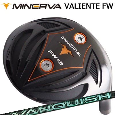 MINARVA GOLF VALIENTE FWVANQUISH VVHEADミネルヴァゴルフ ヴァリエンテ フェアウェイウッドは、「今日飛距離性能+コントロール性能」を兼ね備えたフェアウェイウッド。飛距離、直進性能に優れたフルチタンヘッド...