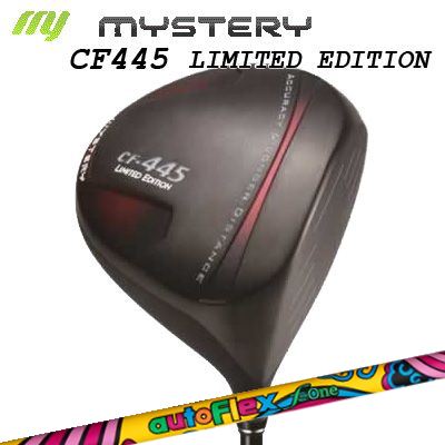 The Mystery CF-445 Limited Edition DRIVER ［高反発モデル］Auto Flex Shaft flexOne for DriverHEAD飛距離を満たす前重心・低重心の 中高弾道・低スピンモデルDAT5...