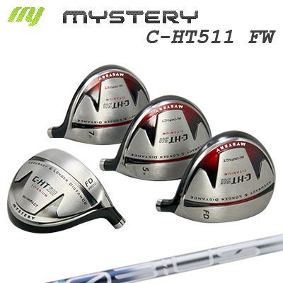 The Mystery C-HT511 FAIRWAY WOODDesign Tuning MOEBIUS LIQUID FXHEADシャープに振り抜ける　フェアウェイウッドヘッドオーソドックスにして やや小ぶりでシャープなフォルムが鋭い振...