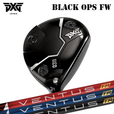 PXG 0311 BLACK OPS FAIRWAY WOODFUJIKURA VENTUS TRHEADPXG 0311 Black Opsフェアウェイウッドは、フラットなソール、スクエアフェースデザイン、横から見ると浅めな革新的なヘッド...
