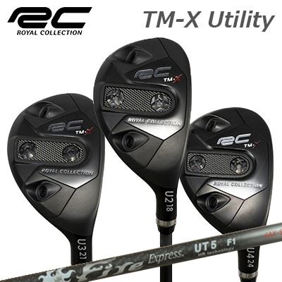 ロイヤルコレクション TM-X ユーティリティ 3番/4番はメーカー完売終了しました。ロイヤルコレクション TM-X ユーティリティファイアーエクスプレス UT HRテクノロジーHEADUTには珍しいクラウンに軽量カーボンを用いたコンポジッ...