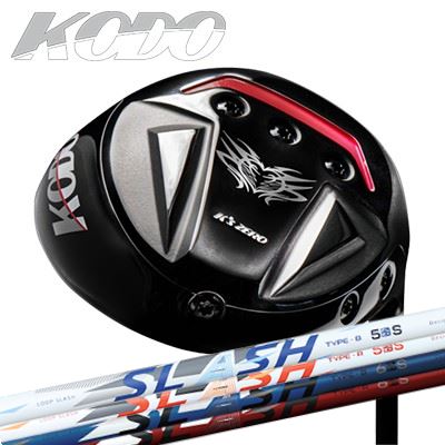 ZERO GOLF KODO DRIVERLOOP SLASH for DRIVERHEAD「飛び」に徹底的にこだわり、最適なスピン量と打ち出し角を求めて。あなただけが手にする絶対的飛距離。無駄なものは徹底的に削ぎ落とし誕生した「鼓動」ドラ...