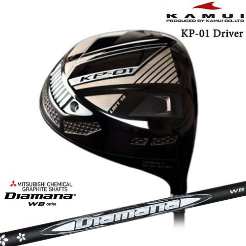 【OVDゴルフカスタムクラブ】 【ヘッド】 KAMUI/カムイ/KP-01/Driver/ドライバー ロフト角(ライ角)：8°(59°)/9°(59°)/10°(59°)/11°(59.5°) ※ヘッドカバー付属 【シャフト】 タイトル、商...