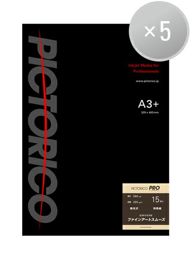 ファインアートスムーズ緻密で柔らかい肌触り コットン配合の高級厚手ファインアート紙。ピクトリコ独自の技術により、きめ細かい画質です。シャドー部の黒濃度が高く、ハイライト部の鮮やかな色再現。耐久性に優れ、美しい刷り上がりを重視し展覧会出展作品...