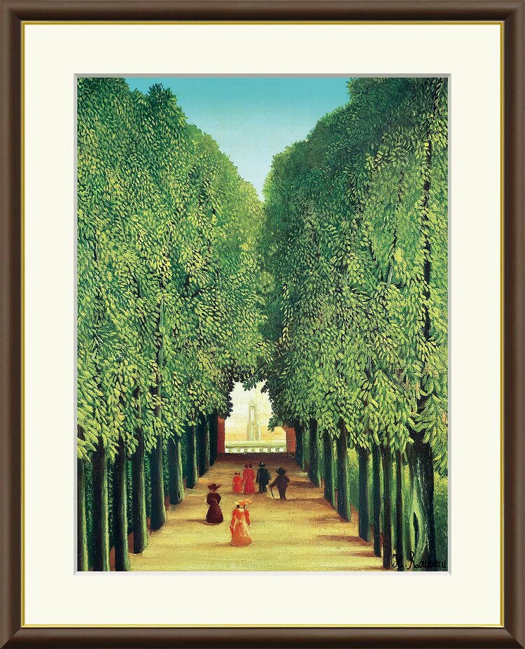 メーカーより直送のため、代引決済はご利用できません。 7営業日前後にて発送いたします。高精細巧芸美術画 サン・クルー公園の並木道 ルソー 現代美術館の絵画の複製にも採用され、最も本物に近いと高評価を得る高精細デジタル版画技法を用いています。...