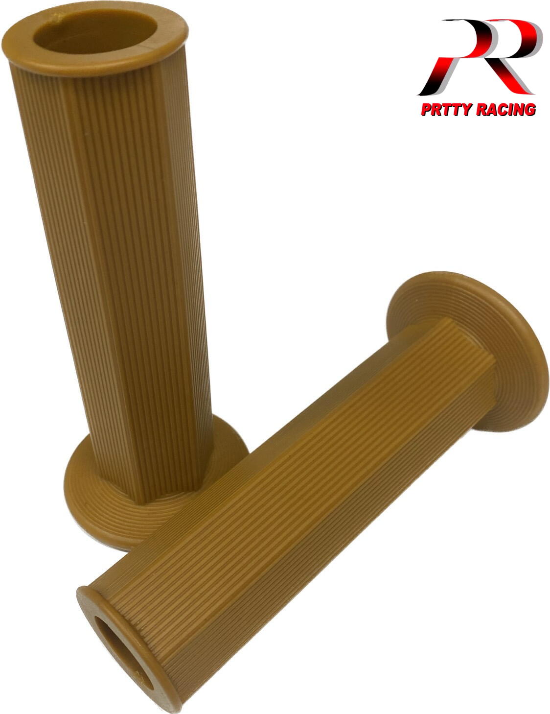 ●PRETTY RACING製 汎用 貫通式 六角グリップ です ●人気の六角シリーズを改良して新登場！！ ●握りやすさ、硬さがバツグン！コールする人はもちろん、もしない人にもオススメです！ ●長さは約130ミリ ●右グリップの内径は約24...