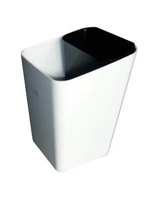 ■□■TABOOはその自然なソフトなラインの連続から成る芸術的なデザイン性だけでなく、その機能性を重視した商品です。オプションのエコロジーカップ（TABOO ecology cup)とセットで使うと、ゴミの分別が可能です。 color ホワ...