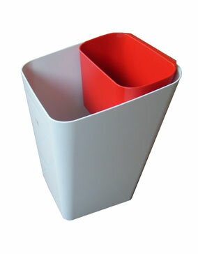 ■□■TABOOはその自然なソフトなラインの連続から成る芸術的なデザイン性だけでなく、その機能性を重視した商品です。オプションのエコロジーカップ（TABOO ecology cup)とセットで使うと、ゴミの分別が可能です。 color ホワ...