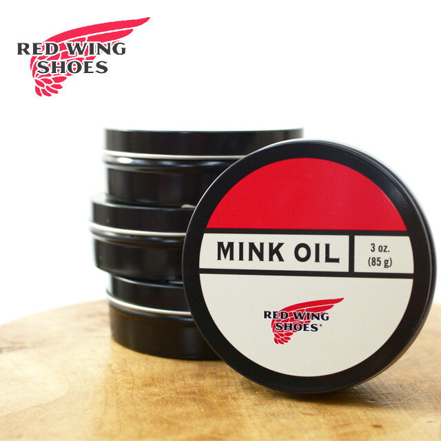 ＊メーカー希望小売価格はメーカー商品タグに基づいて掲載しています。 詳しくはこちらのリンクから詳細をご覧ください。RED WING [レッドウィング] MINK OIL 3 OZ [97105] 皮革の保護、柔軟性、耐水性の向上に適した保革...