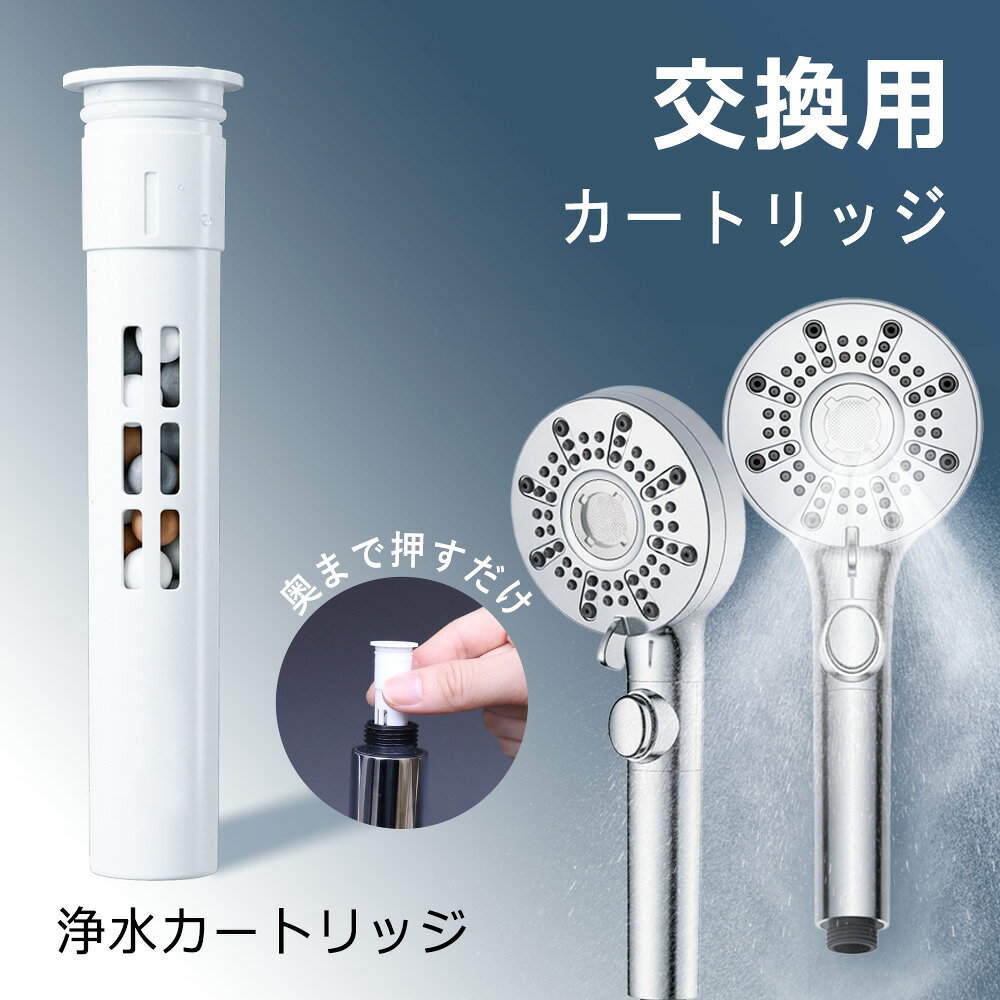 メーカー希望小売価格はメーカーサイトに基づいて掲載しています メーカー希望小売価格はメーカーサイトに基づいて掲載しています メーカー希望小売価格はメーカーサイトに基づいて掲載しています 商品紹介 名称 シャワーヘッド カートリッジ（2本セッ...