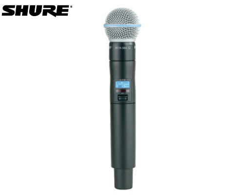 【Shure】ULXD2/B58-Z16 新次元のデジタルワイヤレス&nbsp;ULX-D&nbsp;Wireless用ハンドヘルド型送信機&nbsp;BETA58Aヘッド ■ULX用ハンドヘルド型送信機 ■対応周波数　1240-1260M...