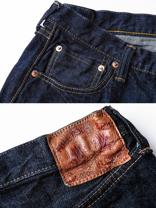 FULLCOUNT フルカウント ジーンズ デニム パンツ メンズ レディース 0105 0105w 13.7oz オンス ワイド ワイドストレート ルーズ 定番 ZIMBABWE ...