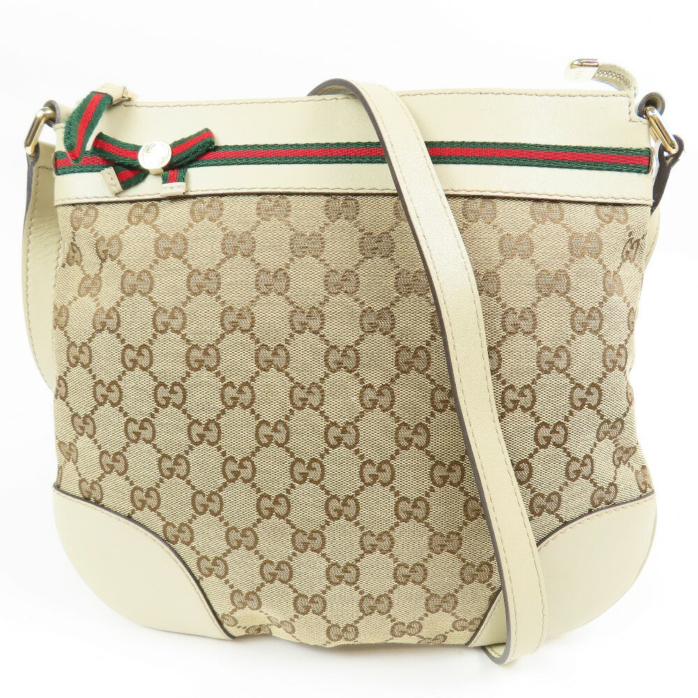 商品情報 商品番号 101681 ブランド名 GUCCI/ グッチ モデル プリンシー シェリーライン リボン 257065 ヴィンテージ 対象 レディース カラー ベージュ x アイボリー 　　　　　　　　　　　　　　　　　　　　　 生産...