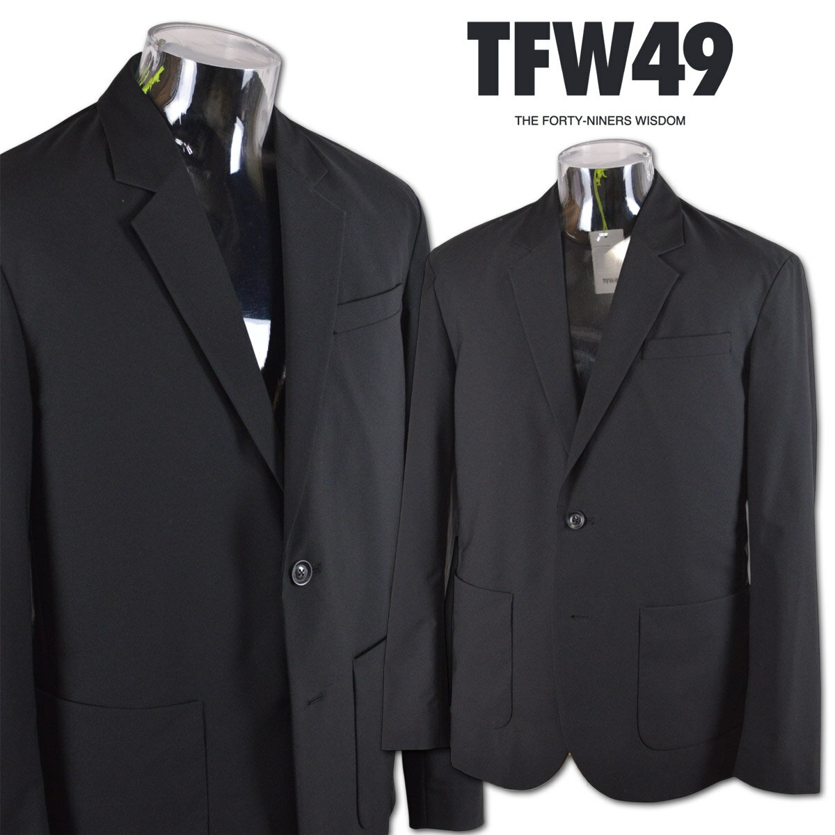 ■TFW49 ■軽快でスマート。新感覚の2Bアクティブジャケット テーラードの品格とアクティブな着心地を兼ね備えた高機能ジャケット。 本体には、撥水性・イージーケア性を備えたドライタッチの4WAYストレッチツイル素材を採用。縦横に伸びる抜群...