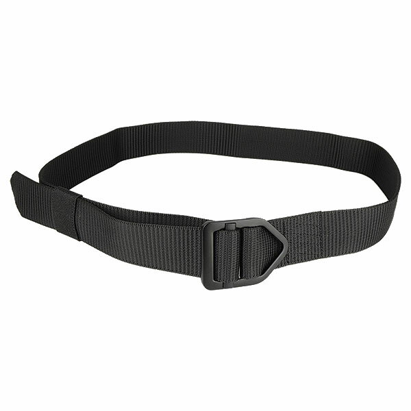シンプルなデザインのナイロン製BDUベルト。 バックルは金属製です。 最大で約 105センチ程度のウエストに対応します。 ベルト表面にベルクロやループ等を設けず、シンプルに作られているので 無段階で調整することが出来、ウエストサイズの小さい...