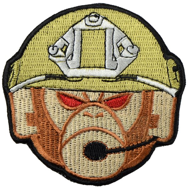 マジックテープ仕様 サイズ：　約　8cm x 8cm　(横x縦）　