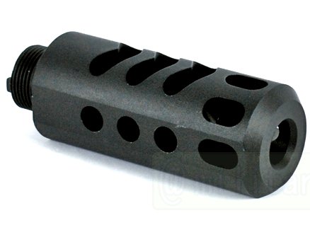 マルイ・WA ハイキャパ 共通コンペンセイター。 CNCアルミ削り出し コンペンセイター固定用の専用バレルが別途必要です。 ※海外製品のため多少の傷がある場合がございます。 　対応モデルであっても組み込み時すり合わせなど必要な場合があります...