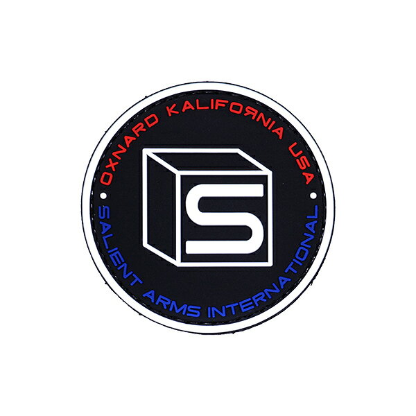 SAI社(Salient Arms International)正規ライセンス品の、 汚れや水分に強い対候性に優れたPVC(ポリ塩化ビニル)製のロゴパッチです。 立体的で細やかな線でロゴが再現されており裏面がベルクロ式なので、 ベルクロに対...