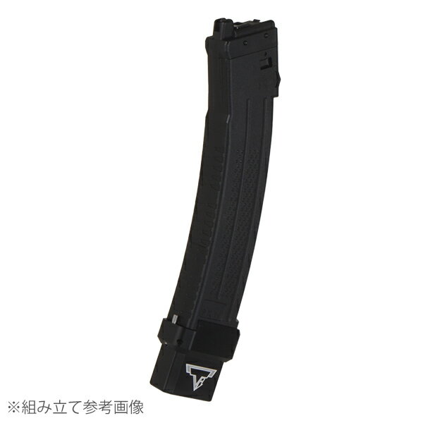 APFG製のガスブローバックサブマシンガン MPX-Kシリーズに対応するスペアマガジンに、 TTIタイプ エクステンション マガジン ベースパッドが同梱となったお得なセット商品です。 アルミ合金製マガジンエクステンションは マガジンの外観ド...