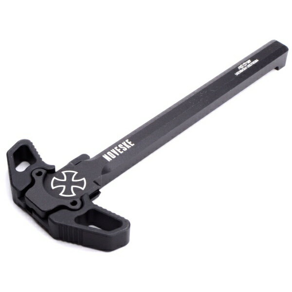 IRON AIRSOFT製の、マルイ MWS 用のチャージングハンドルです。 CNCによる、アルミニウム削り出しで製造されております。 ※対応するとされるモデルであっても、商品個体差などにより、 組み込みの際には加工調節が必要となる場合がご...