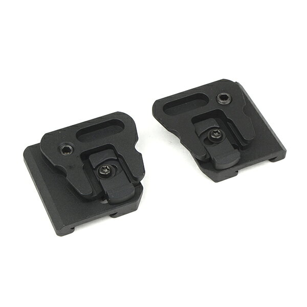 KVC製 K-Clip Shoe Setを再現した MUM-14ナイトビジョン用のマウントアダプターです。 実物のK-Clip Shoe Setは、MUM-14ナイトビジョン及び、 MUM-14互換形状のナイトビジョンに備わるインターフェー...
