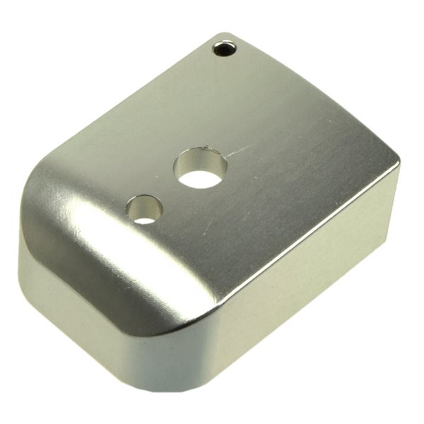 ハイキャパのマガジンの底部に取り付ける金属製のマガジンベースです。 ※取り付けるエアガンの種類や個体差によって、また対応するとされている場合であっても 　取り付けやご使用には加工調整が必要となる場合がございます。