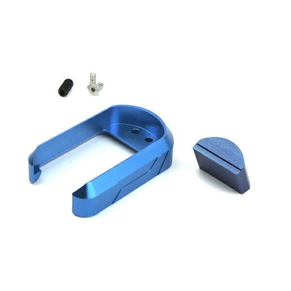 東京マルイ グロック G17 3rd Gen./G18Cシリーズ用フレームに対応する金属製マグウェルです。 ※東京マルイ グロック G17 4th Gen、G19シリーズ等は対応しません。 ※取り付けるエアガンの種類や個体差によって、また対...