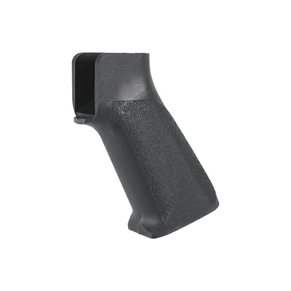 E&C製 電動ガンM16/M4シリーズ及び、 各社 スタンダード電動ガン M4/M16シリーズに対応するグリップです。 ビーバーテールが無く手首に負担のかかりにくいシンプルなデザインのグリップで、 高い位置でのグリップが可能なモーターグリッ...