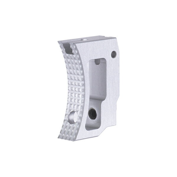 東京マルイ ハイキャパ ガスブローバックシリーズ及び、 同東京マルイ社 ハイキャパに準拠した設計のガスブローバックに対応する アルミニウム合金材製のアジャスタブルトリガーです。 本商品は、軽量かつ耐久性の高いアルミニウム合金材を主材として ...