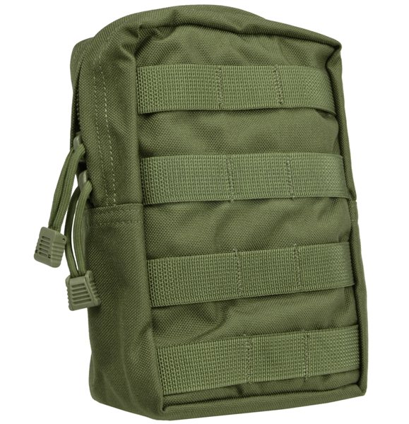 縦長の汎用アクセサリーポーチ。 各種小物やツールを収納し、ジッパーにより閉じることが出来ます。 表にはMOLLEウェビングもあるので、他ポーチで拡張したり、 ツールを引っ掛けておくことが可能です。 MOLLEシステム採用でMOLLEベストや...