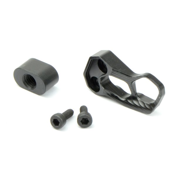 Western Arms(WA)製ガスブローバックガン M4に適合するマガジンリリースボタンです。 リリースボタンを拡大化し、マガジンリリースを行いやすくする補助パーツで、 アルミ材CNC削り出しで形成され精度の良い仕上がりです。 対応：W...