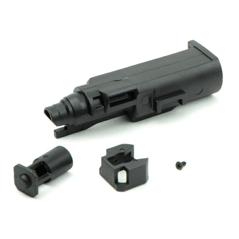 東京マルイ製ガスブローバックガンに適合する ローディングノズルノズルセットです。 材質や各部構造が見直され、材質の柔軟性が上がり、 耐衝撃性の向上、低温での動作環境に強くなっているのが特徴です。 バルブとバルブブロックも形状が変更され、非回...