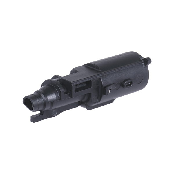 東京マルイ製ガスブローバックガンに適合するローディングノズルノズルセットです。 材質や各部構造が見直され、材質の柔軟性が上がり、 耐圧性・耐衝撃性の向上、低温での動作環境に強くなっているのが特徴です。 バルブとバルブブロックも形状が変更され...