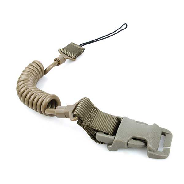TMC PALS Clasp Pistol Sling ( Khaki )です。 ピストルの不用意な脱落や、それに伴う紛失のリスクの軽減などに お役立て頂けます。 【メーカー情報】 - ※掲載サイズは目安としてご覧下さい（メーカー情報による）。　