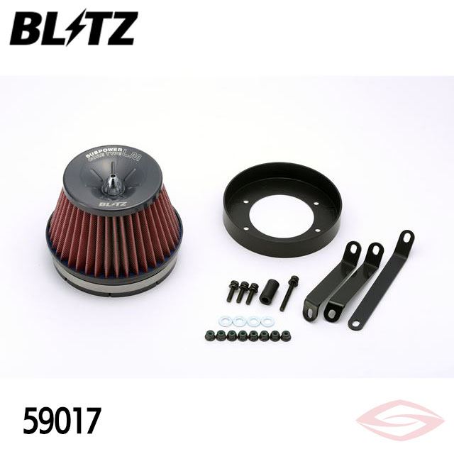 BLITZ / ブリッツAIR CLEANER / エアクリーナーCORE TYPE / コアタイプSUS POWER LM-RED / サスパワーLMレッド■適合車種・メーカー：ニッサン・車種(Vehicle)：フェアレディZ(FAIRL...