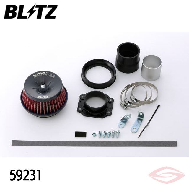 BLITZ / ブリッツAIR CLEANER / エアクリーナーCORE TYPE / コアタイプSUS POWER LM-RED / サスパワーLMレッド■適合車種・メーカー：ニッサン・車種(Vehicle)：スカイライン(SKYLIN...