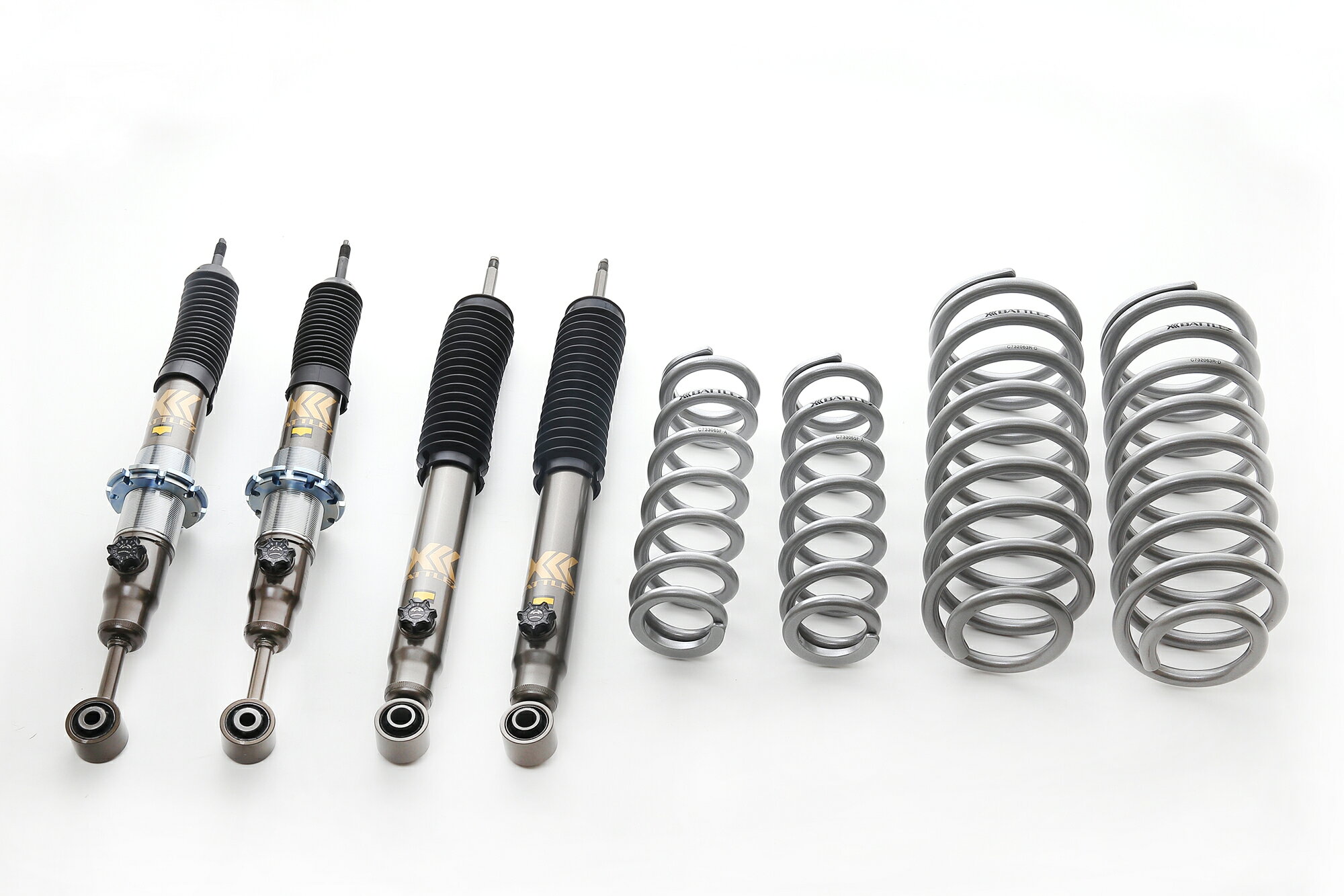 BATTLEZ リフトアップセット VFCA ver.B(30) FJクルーザー（10+）BATTLEZ UP SUSPENSION SET VFCA ver.B(30) FJ CRUISER 10+ 商品内容 フロントコイルスプリング、リ...