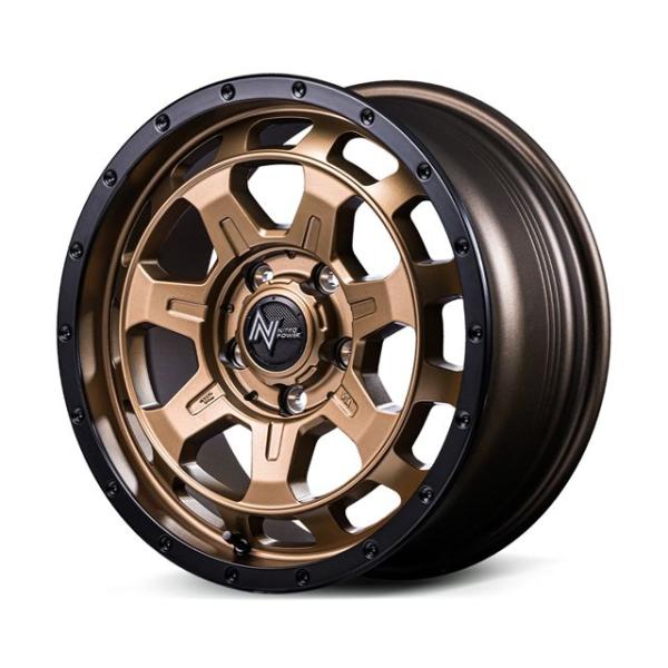 ■製品情報ブランド名NITRO POWER(ナイトロパワー)商品名M7 Phalanx(エムナナ ファランクス)サイズ15x4.5Jホール4HPCD100インセット45カラーMatte　Bronze／Rim　Blackハブ径φ67.1規格J...