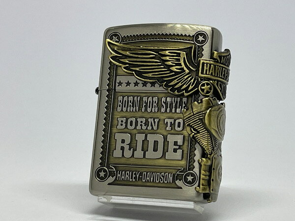ギフト対応 商品説明 ★ハーレーダビッドソン日本限定生産ZIPPO。 主な特長 ●ZIPPO No.200ベース ●加工／ニッケル古美＋エッチング＋ブラスイブシメタル ●底面の刻印は画像と異なる場合がございます。 ●保証書・箱。 備考
