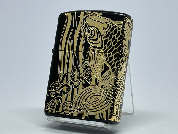 ギフト対応 主な特長 ●ZIPPOアーマーレギュラーサイズベース ●2面連続エッチング、ブラックマット塗装、金色さし ●底面の刻印は異なる場合がございます。 ●保証書・箱。 備考