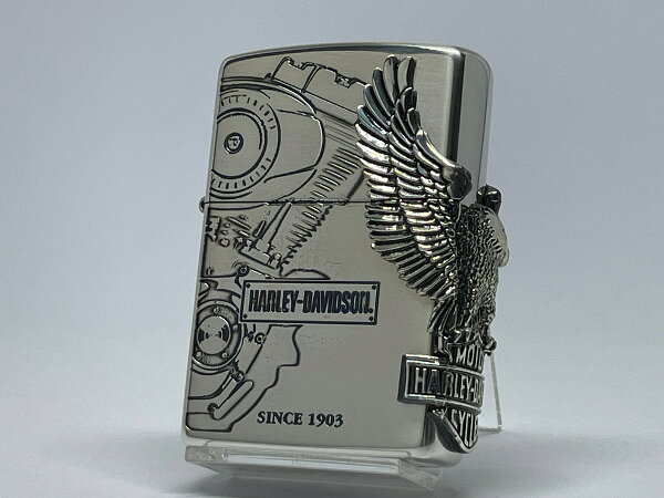 ギフト対応 商品説明 ★待望の日本加工によるHARLEY-DAVIDSON ZIPPOついに発売。 　1903年アメリカウィスコンシン州ミルウォーキーで産声を上げた“鉄馬”ハーレーダビッドソンは、今年、106年を迎えたオートバイメーカーです...