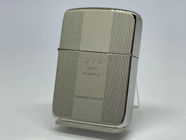 ギフト対応 主な特長 ●ZIPPO1941レプリカベース ●ニッケルミラー ●両面エッチング ●底面の刻印は異なる場合がございます。 ●保証書・箱。 備考