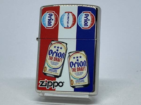 ギフト対応 商品説明 ★オリオンビールとZIPPOのコラボが登場！ 　ラインナップは全8種類。 　シーサーやミンサー柄、オリオンビールのロゴ、提灯など、沖縄を象徴するモチーフを採用しています。 　エッチング加工（彫り込み）やフルカラープリン...