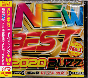 【ストーリー】2020年最新作!!流行洋楽大賞!!洋楽新曲ベストMIXCD!!ニューベストソングを全50曲ノンストップミックス!!ニューベストソングを全50曲ノンストップミックス!![Disc1]『NEW BEST 2020 BUZZ』／C...