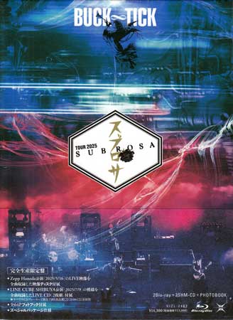 【ストーリー】アルバムツアー「BUCK∞TICK TOUR 2025 スブロサ SUBROSA」のホール公演を映像作品化「BUCK∞TICK TOUR 2025 スブロサ SUBROSA」追加公演として開催され、2025年7月9日に行われた...