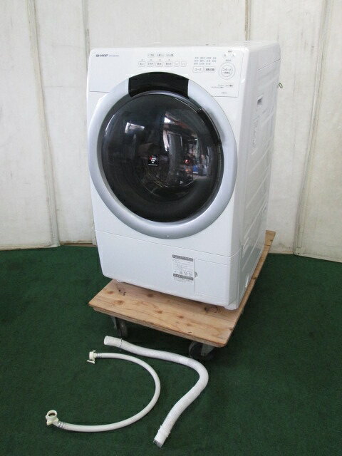 2024年 シャープ 7kg ドラム式洗濯乾燥機 ES-S7J-WL(0717AH)7CY-1【中古】【RCP】 メーカー：シャープ　型式：ES-S7J-WL　年式：2024年　USED（ユーズド)　取扱説明書ありません 2024年製、シャ...