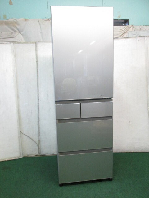 パナソニック 450L 5ドア冷凍冷蔵庫 NR-E455PX-N(0319DH)7CY-1【中古】【RCP】 メーカー：パナソニック　型式：NR-E455PX-N　年式：2020年　USED（ユーズド)　取扱説明書ありません パナソニック、...