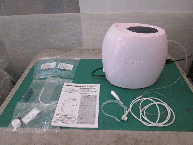 KENON O2 家庭用多目的酸素発生器 KO2-2201(0711BI)7AT-1S【中古】【RCP】 メーカー：KENON　型式：KO2-2201　年式：2022年(コード)　USED(ユーズド)　取扱説明書：あります KENON O2...